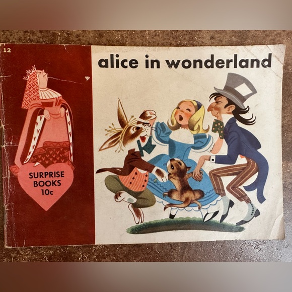 Dell | Other | Vintage Alice In Wonderland 95 Dell Surprise Books Rare ...